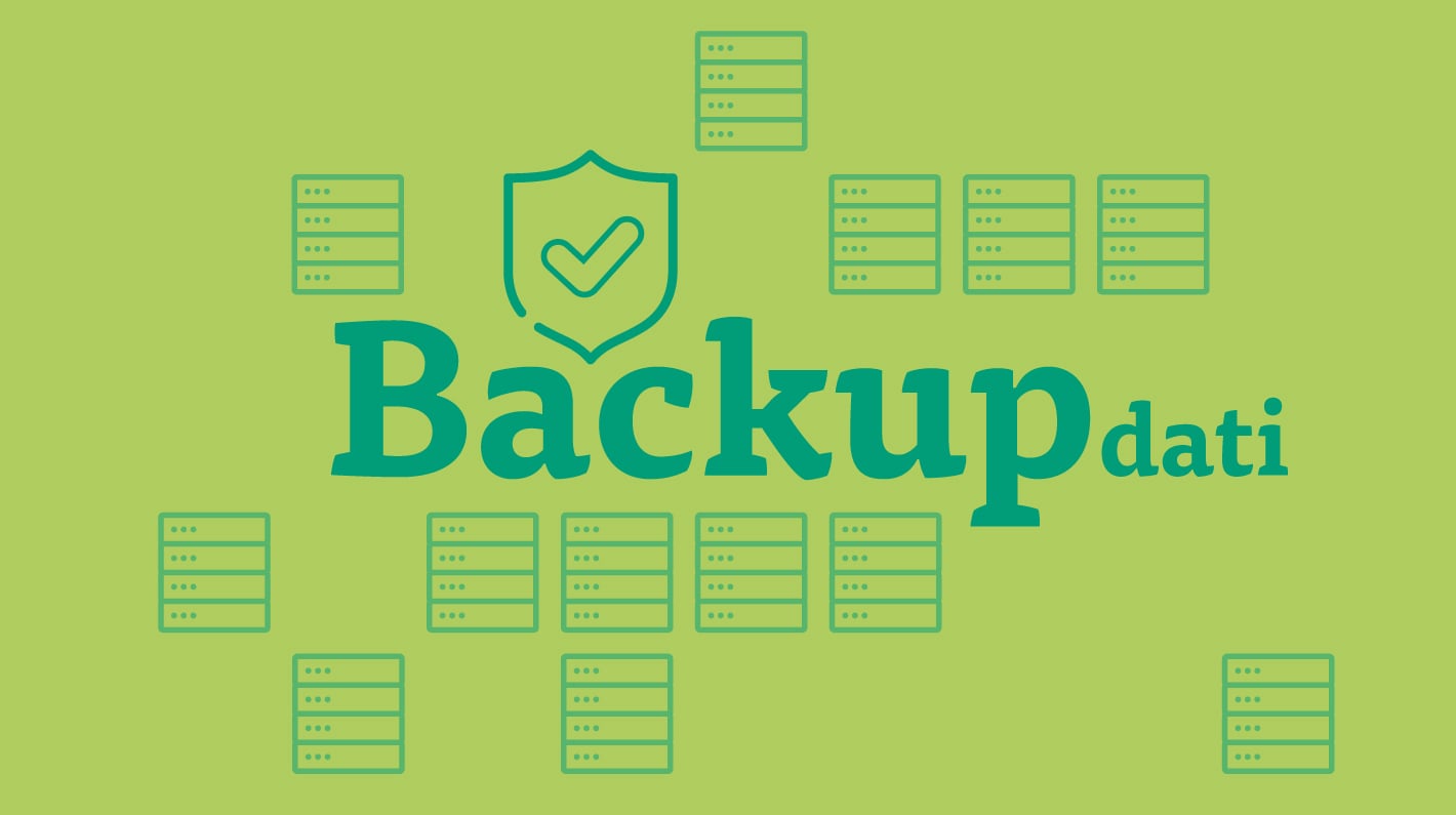Salvare i dati con i backup