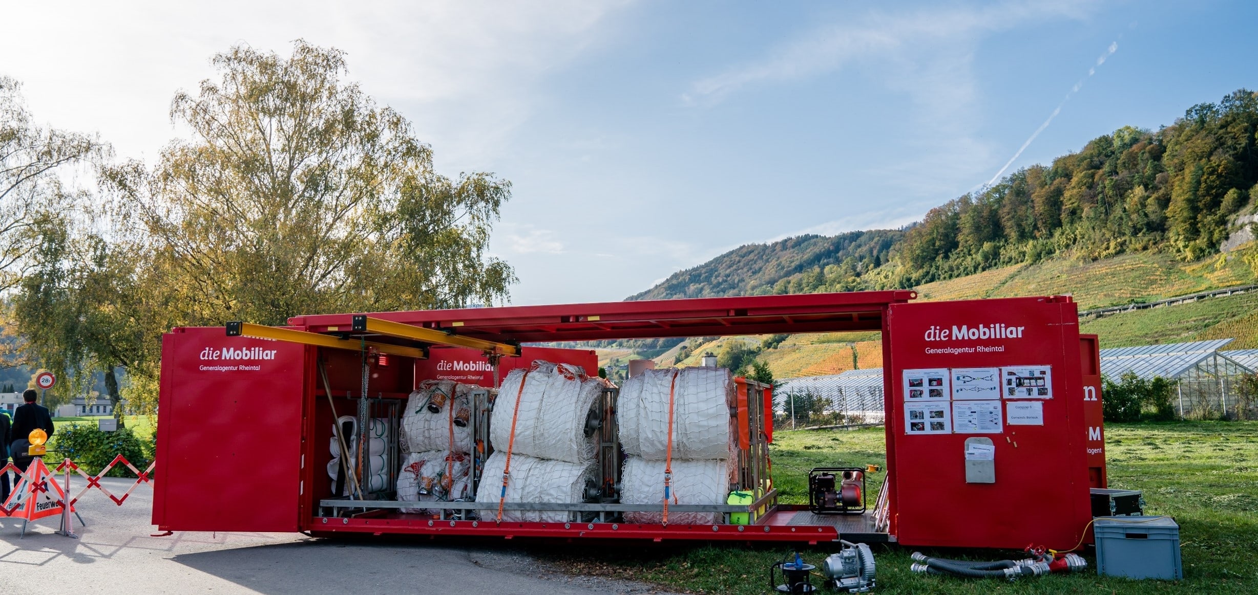 Mobiler Hochwasserschutz | die Mobiliar