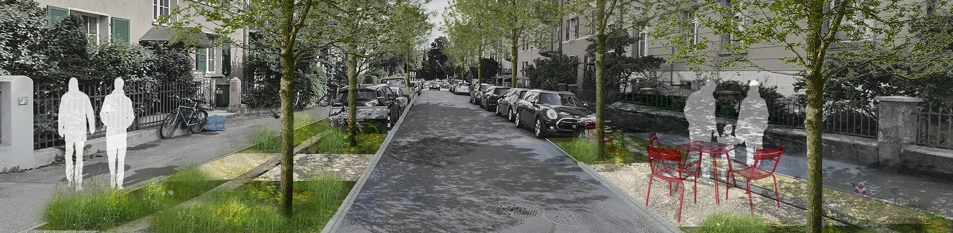 Ville éponge: adaptation au climat grâce à un concept